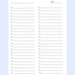 Blank Checklist Template Printable & Fillable, Simple Checklist ...