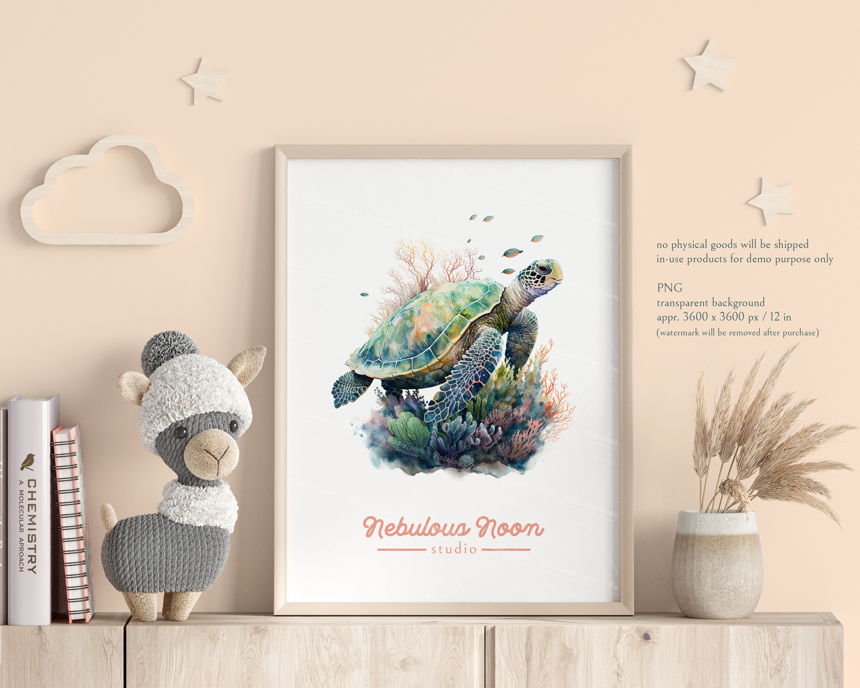 Turtley Awesome 5 PNG Tortoises Clipart Bundle 23AP059 World Turtle Day ...