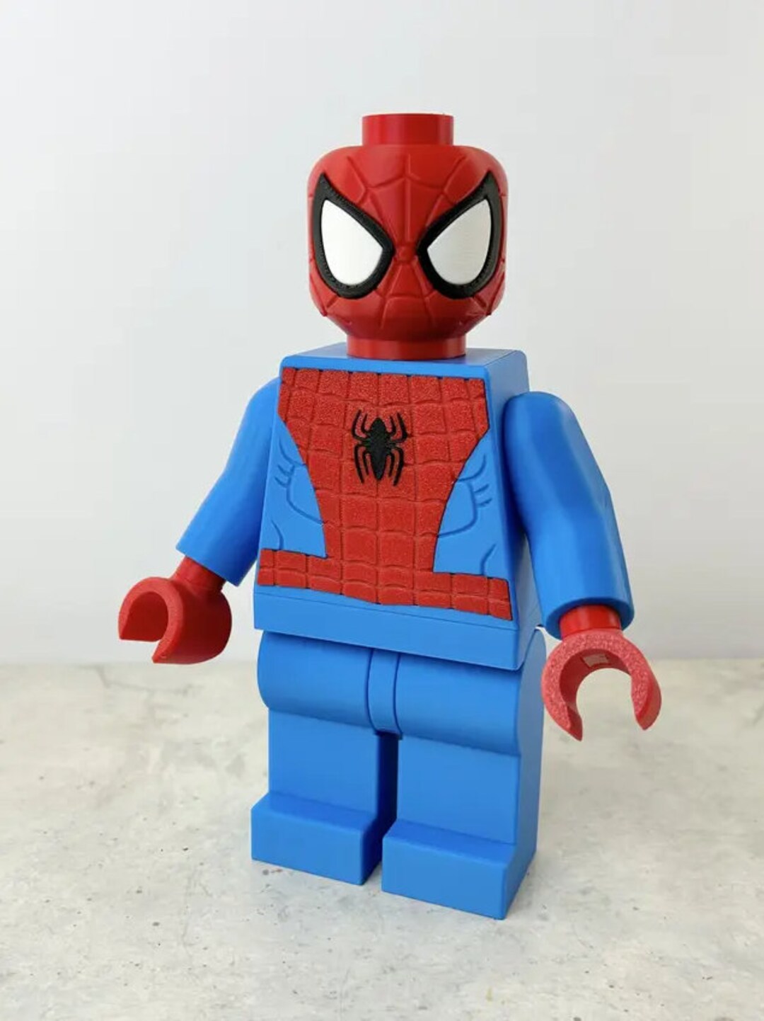 3d-printed 8.5in Spiderman Mini Figure Brick Toy Action Figure - Etsy UK