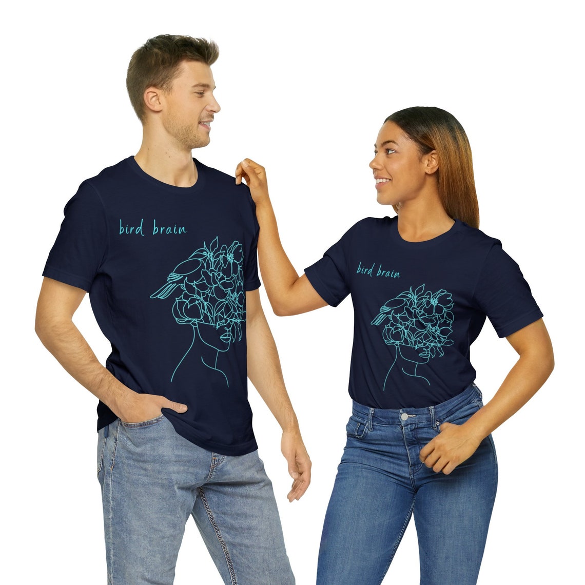 Bird Brain | Bella Canvas | Unisex Jersey Short Sleeve Tee - Etsy