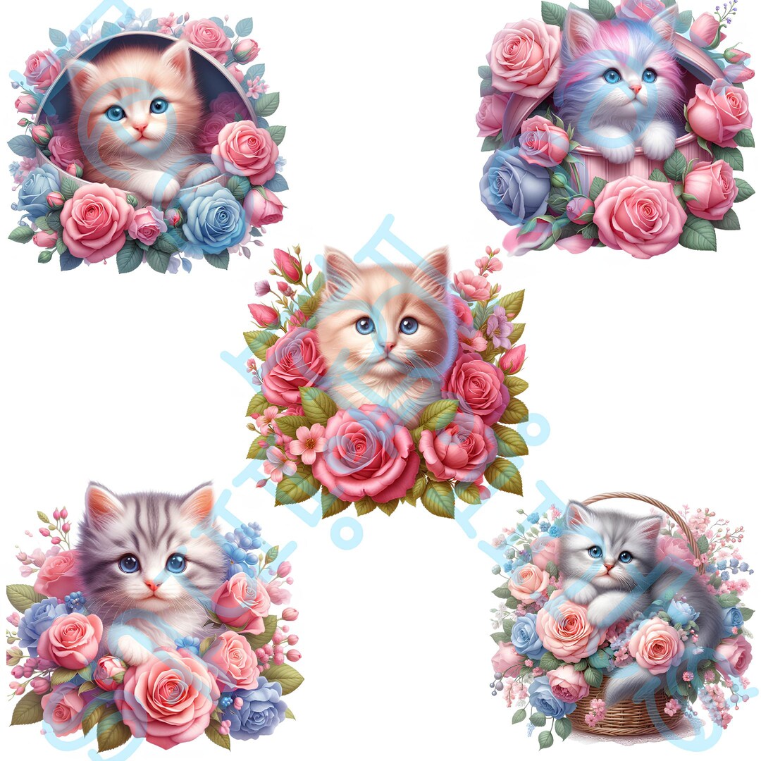 High Quality Cute Kitty Png Flies for Your Graphic and Illustrations ...