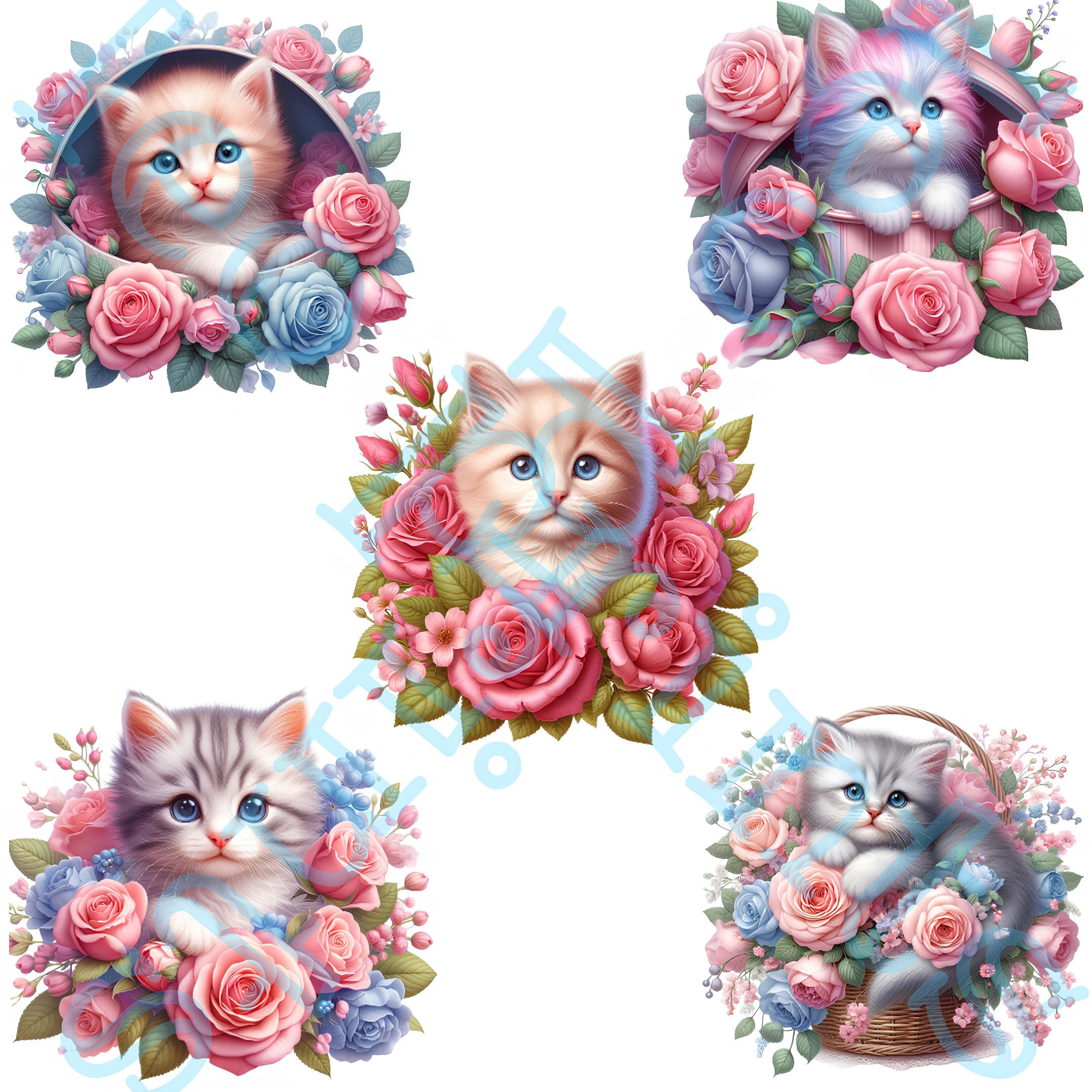 High Quality Cute Kitty Png Flies for Your Graphic and Illustrations ...