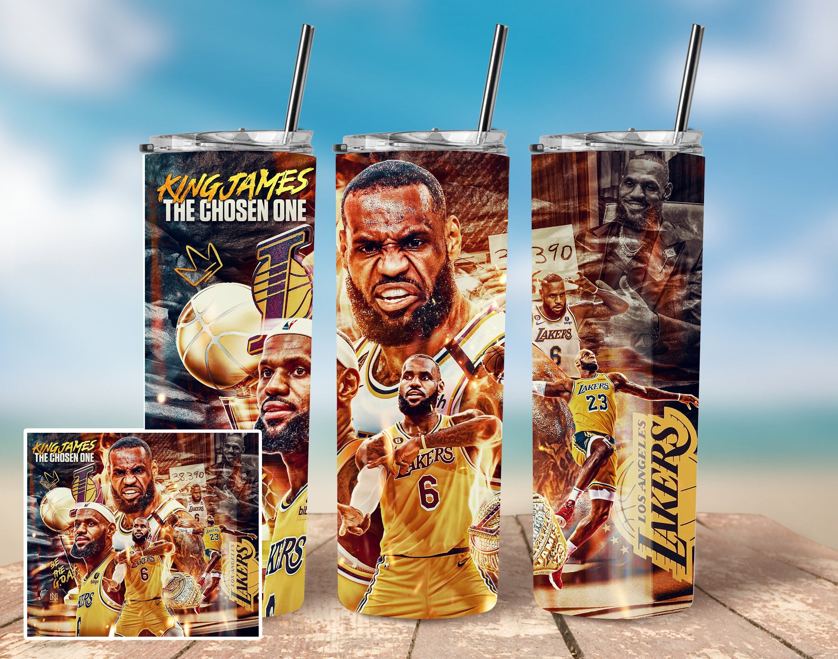 Lebron James Tumbler Wrap / Lebron James Fan Tumbler 20oz - Etsy