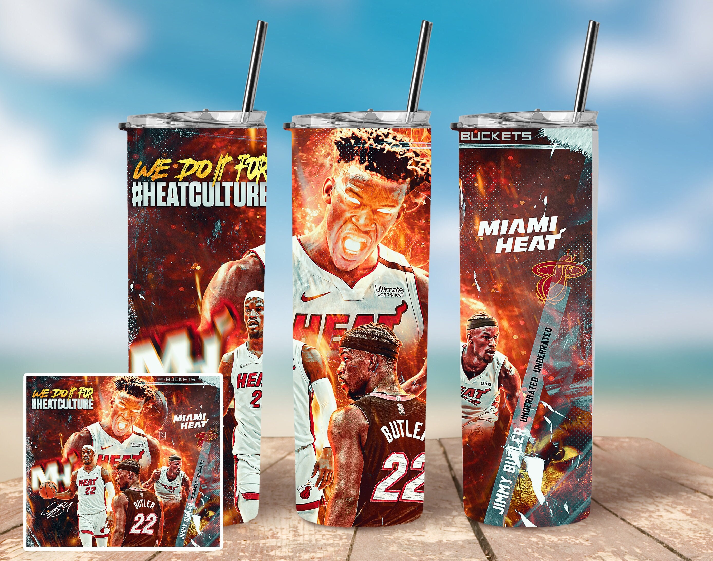 Jimmy Butler Tumbler Wrap / Jimmy Butler Fan Tumbler Jimmy - Etsy