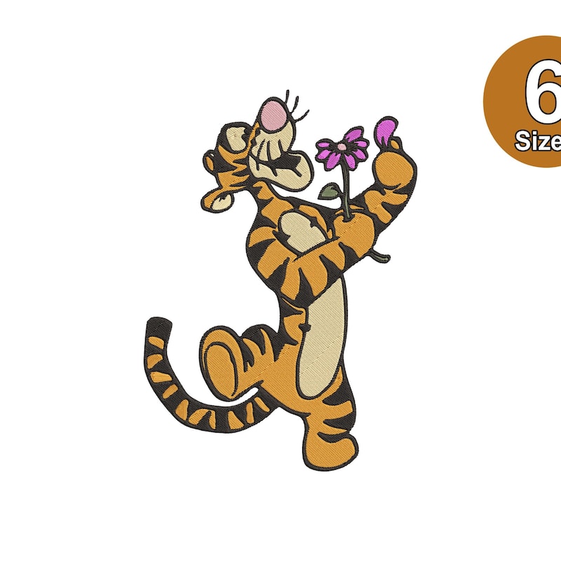 Tigger Embroidery - Etsy