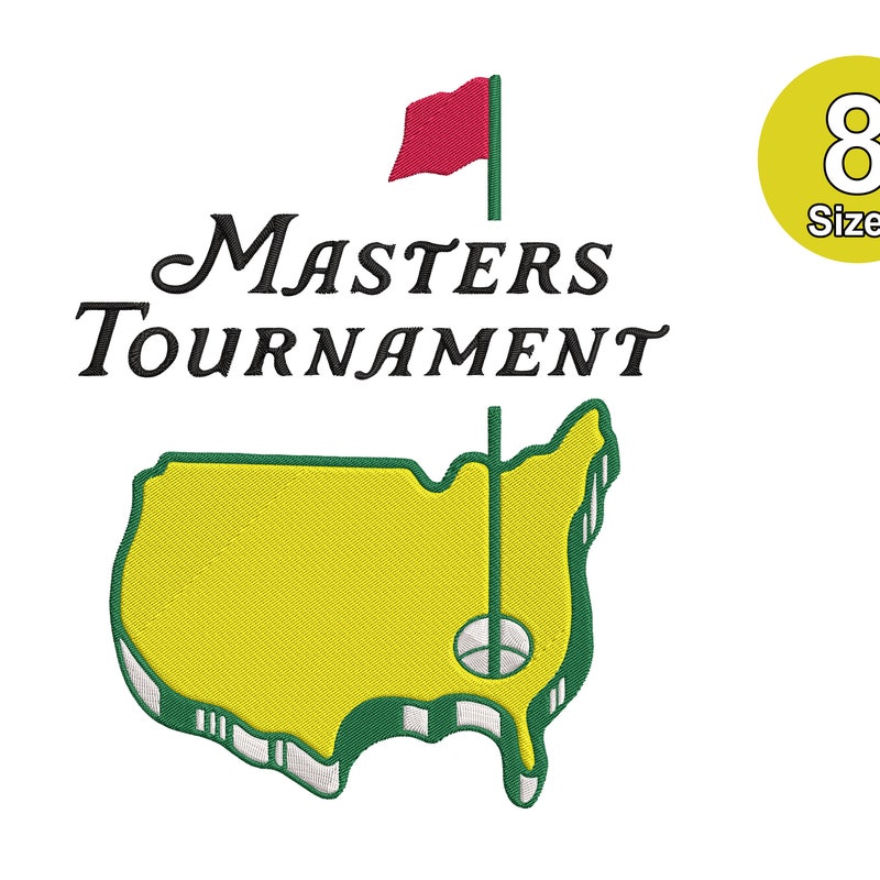 Masters Golf Font - Etsy
