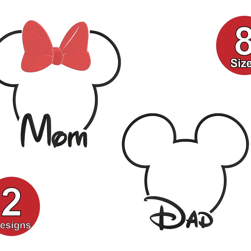 Mickey Dad Svg - Etsy
