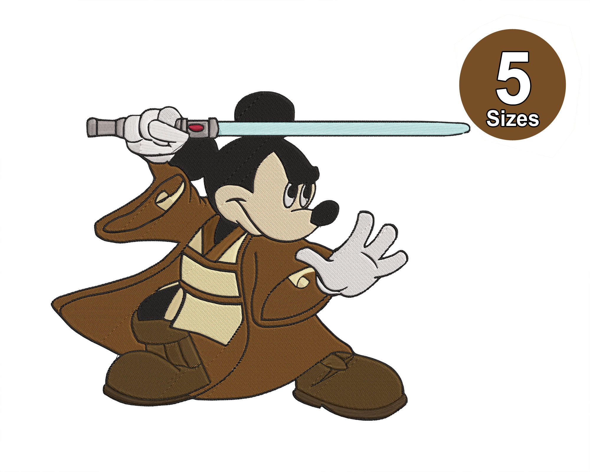 Mickey Mouse With Sword Embroidery Design, Instant Download,5sizes - Etsy