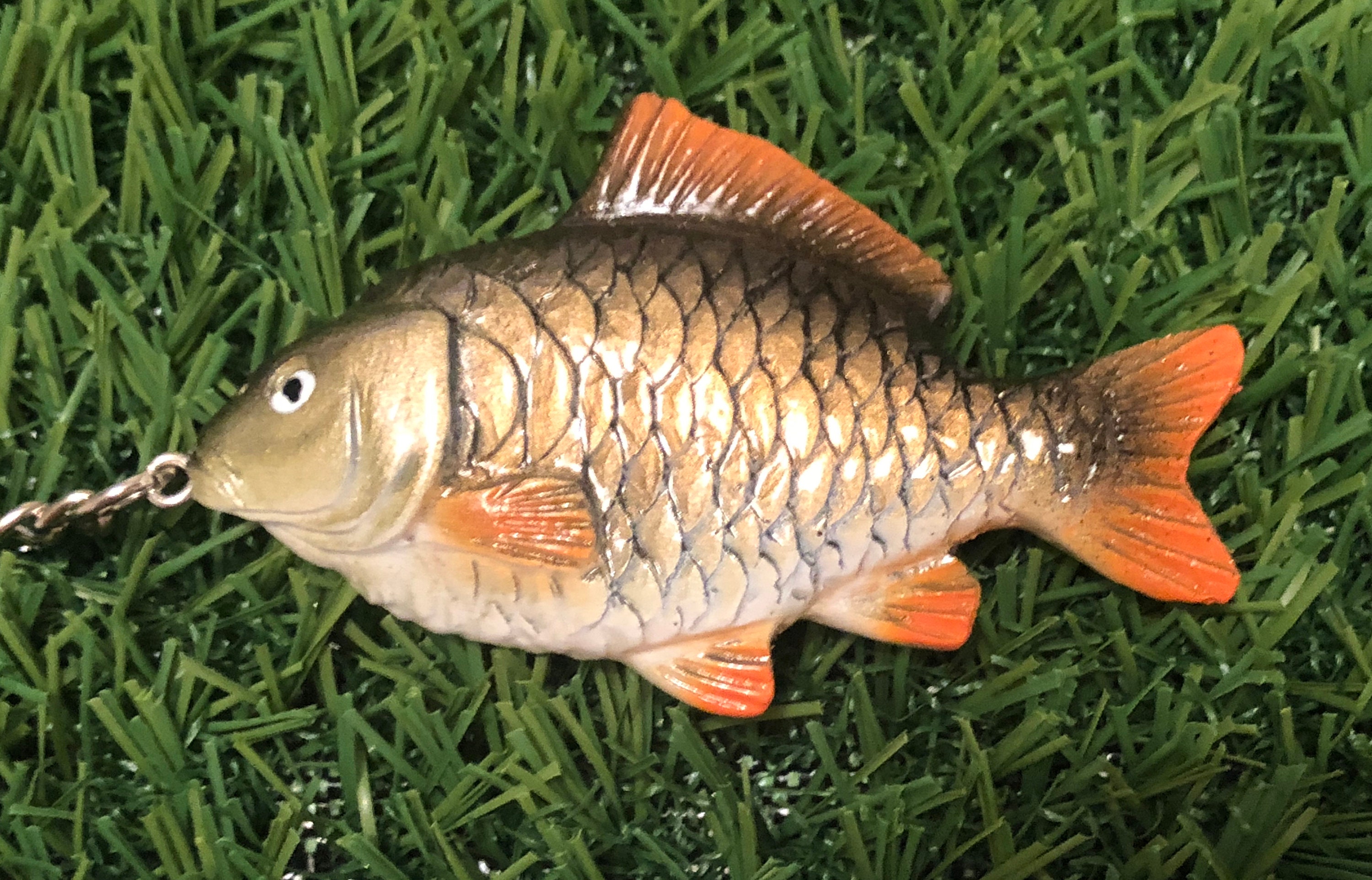 Common Carp Keyring. brown/bronze.carp Fishing Key Ring.carp - Etsy UK