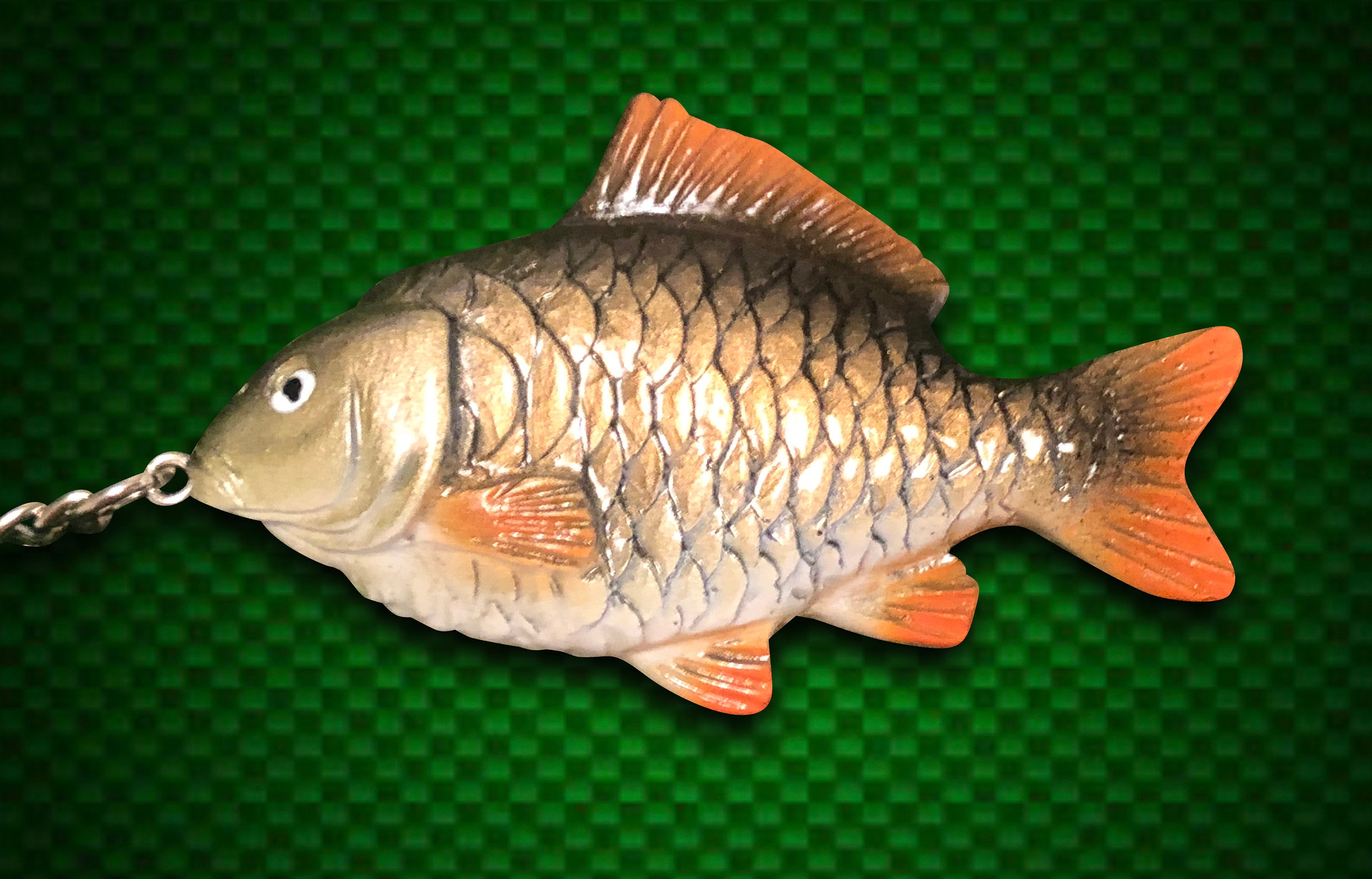 Common Carp Keyring. brown/bronze.carp Fishing Key Ring.carp - Etsy UK