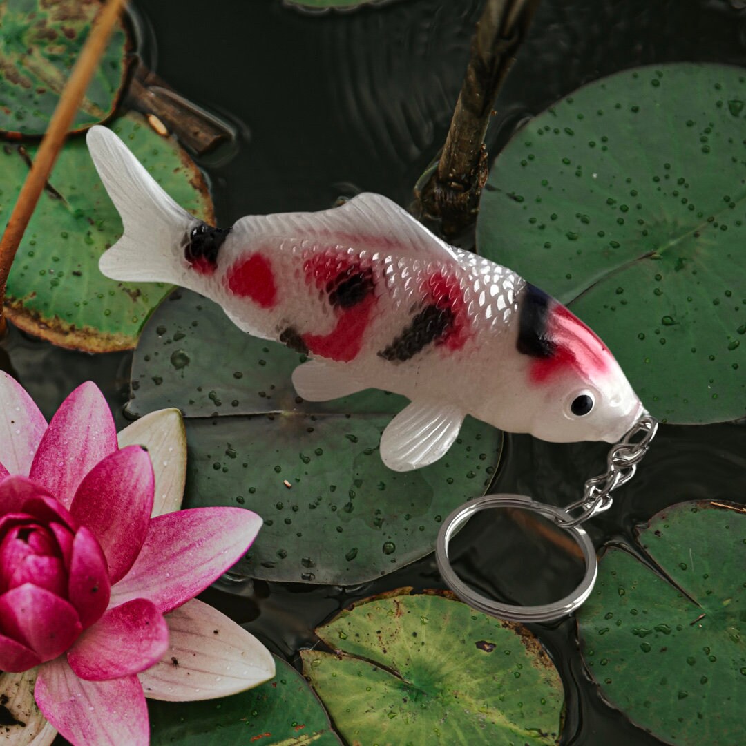 Koi Carp Keyring. Koi Fish Keyring. Large Koi Carp Keyring. Fishing ...