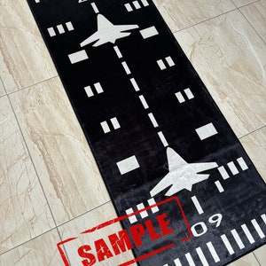 Runway Rug, Track Rug, Aircraft Rug, Aviation Rug, Aviation Carpet ...