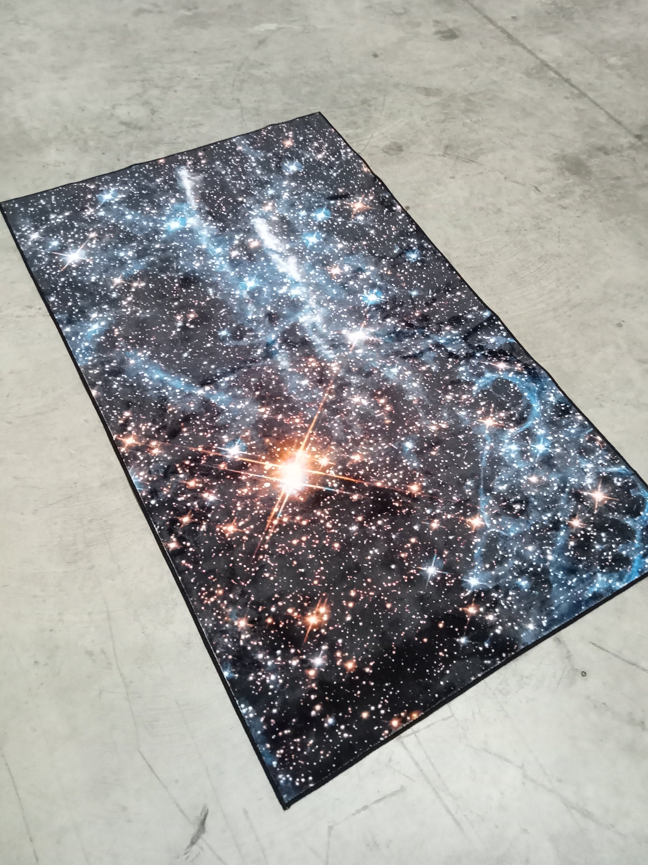 Endless Space Rug, Milky Way Galaxy Rug, Earth Looking Space Rug,space ...