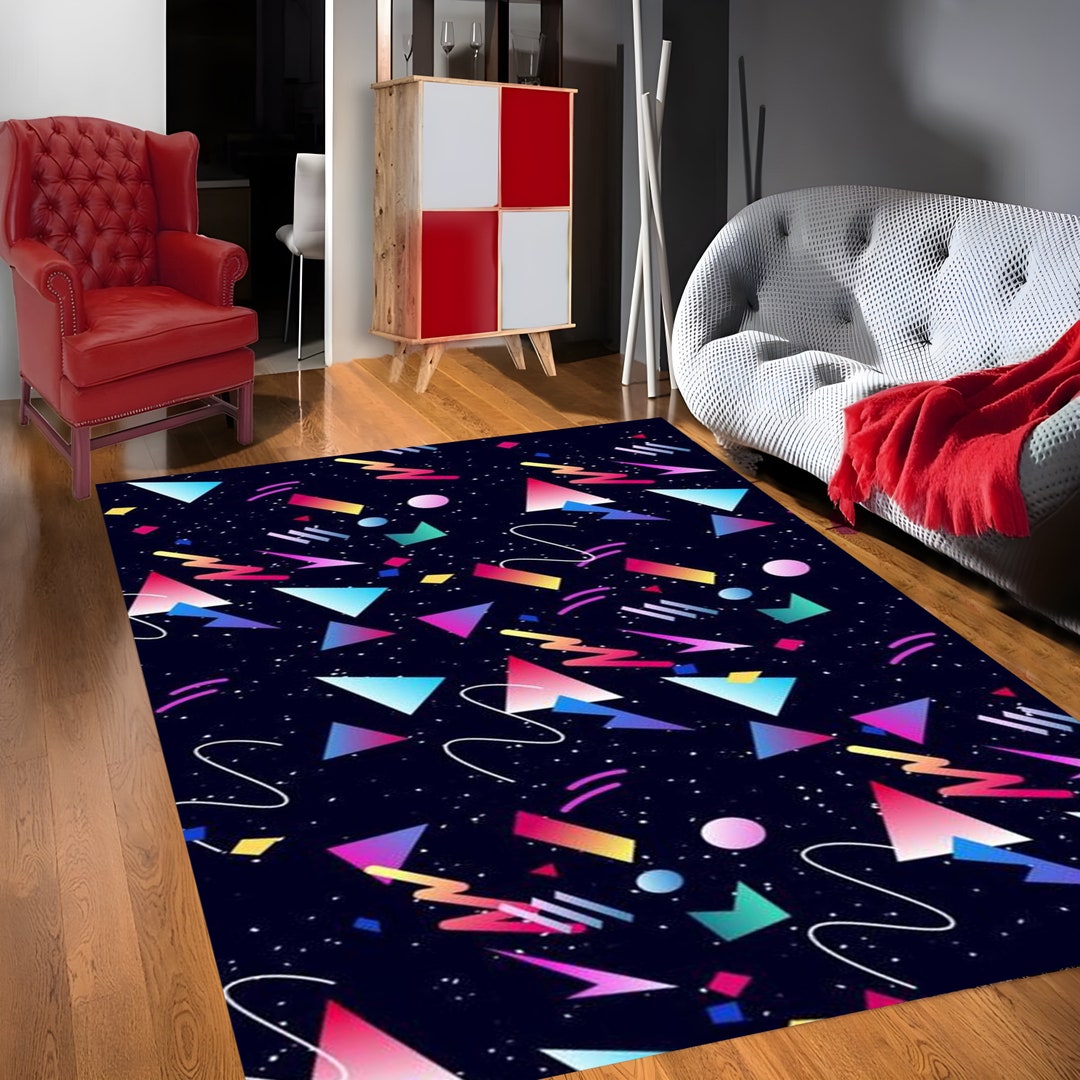 Arcade Rug, Arcade Bowling Carpet, Arcade Decor Rug, Arcade Retro Rug ...
