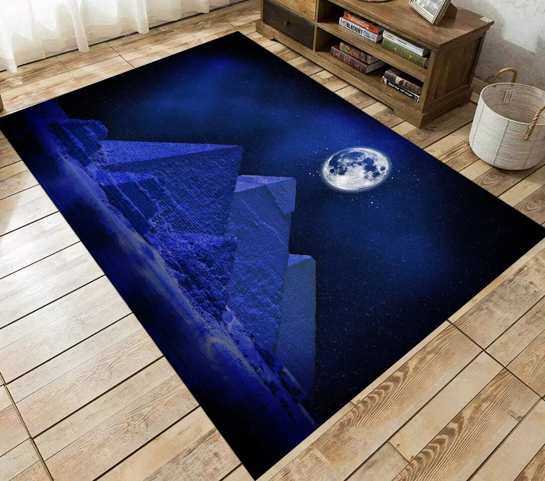 Pyramid Rug, Pyramids Decor, Pyramid Pattern Rug, Antique Rug,ancient ...