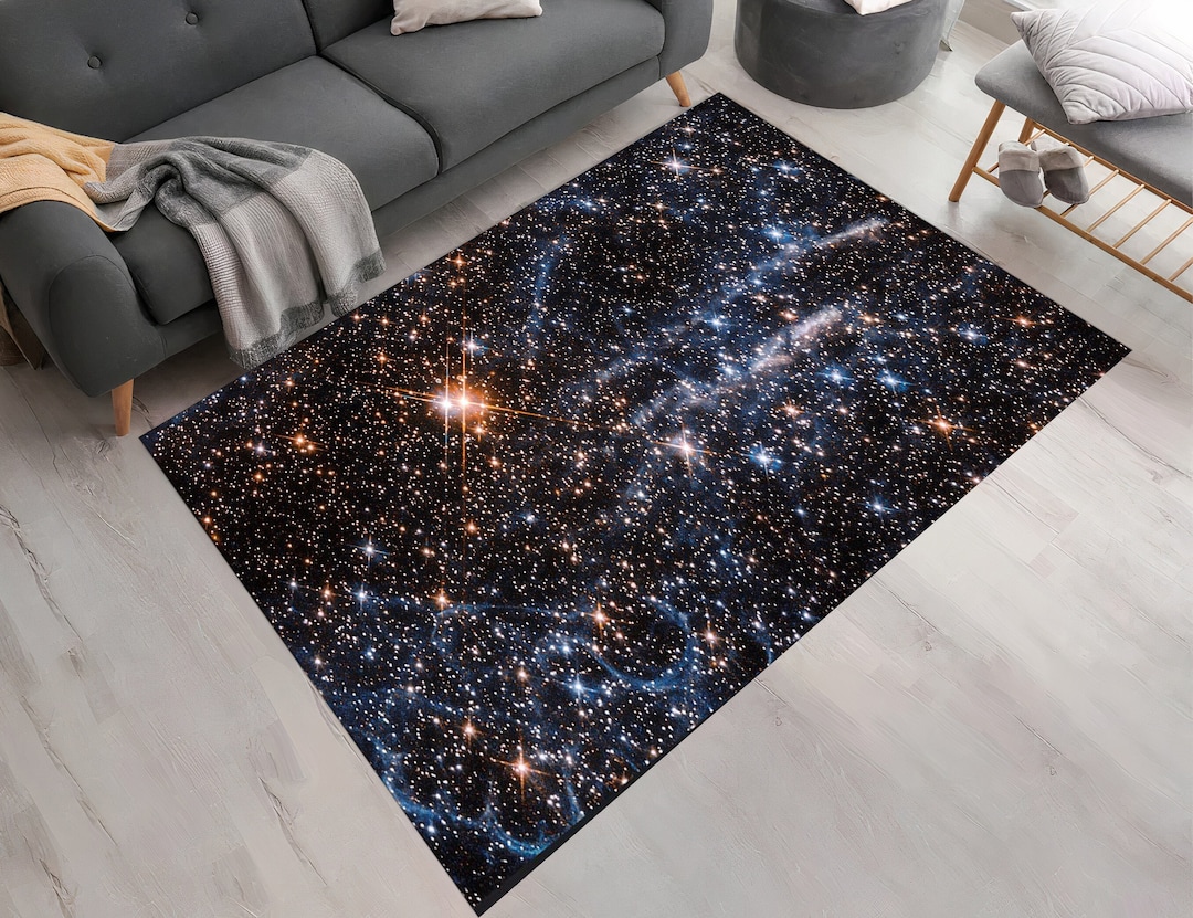 Endless Space Rug, Milky Way Galaxy Rug, Earth Looking Space Rug,space ...