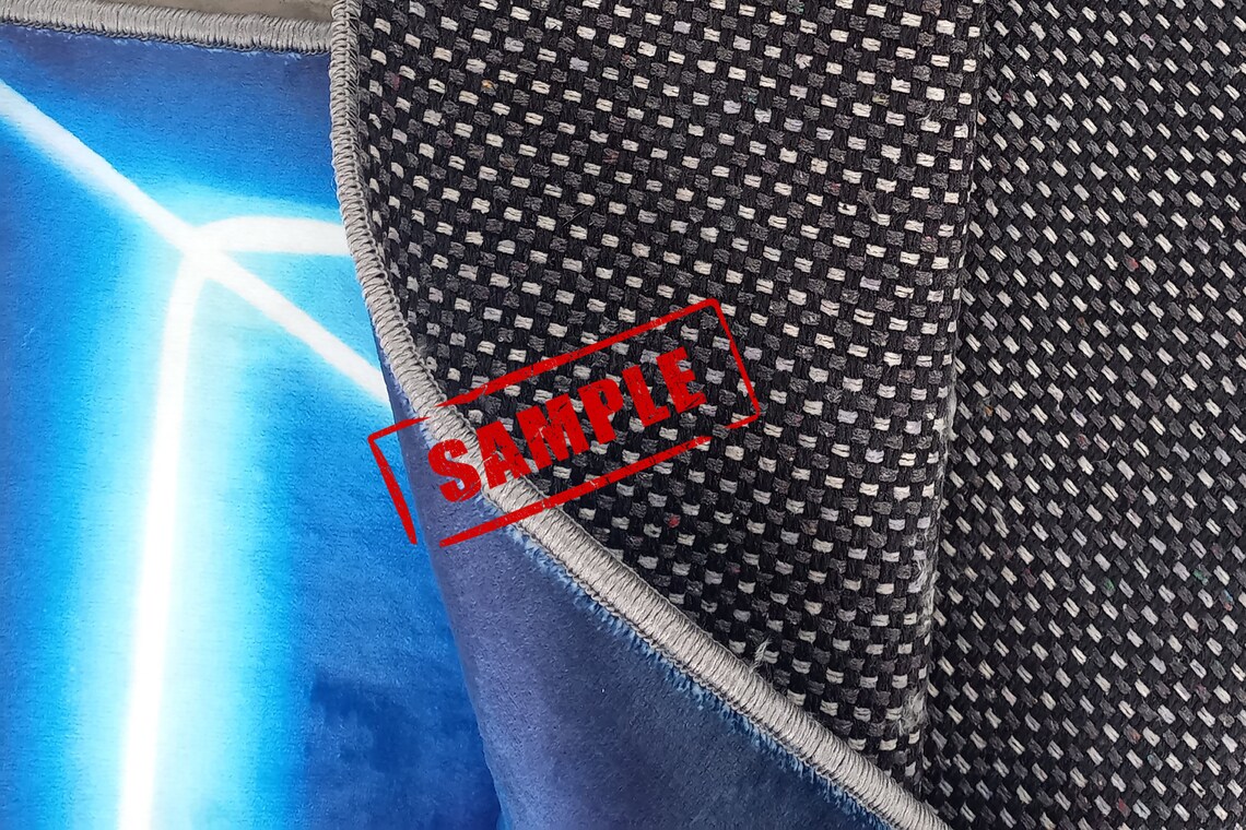 Neon Rug, Neon Pattern Rug, Neon Lines, Cool Rug, Gaming Illusion Rug ...