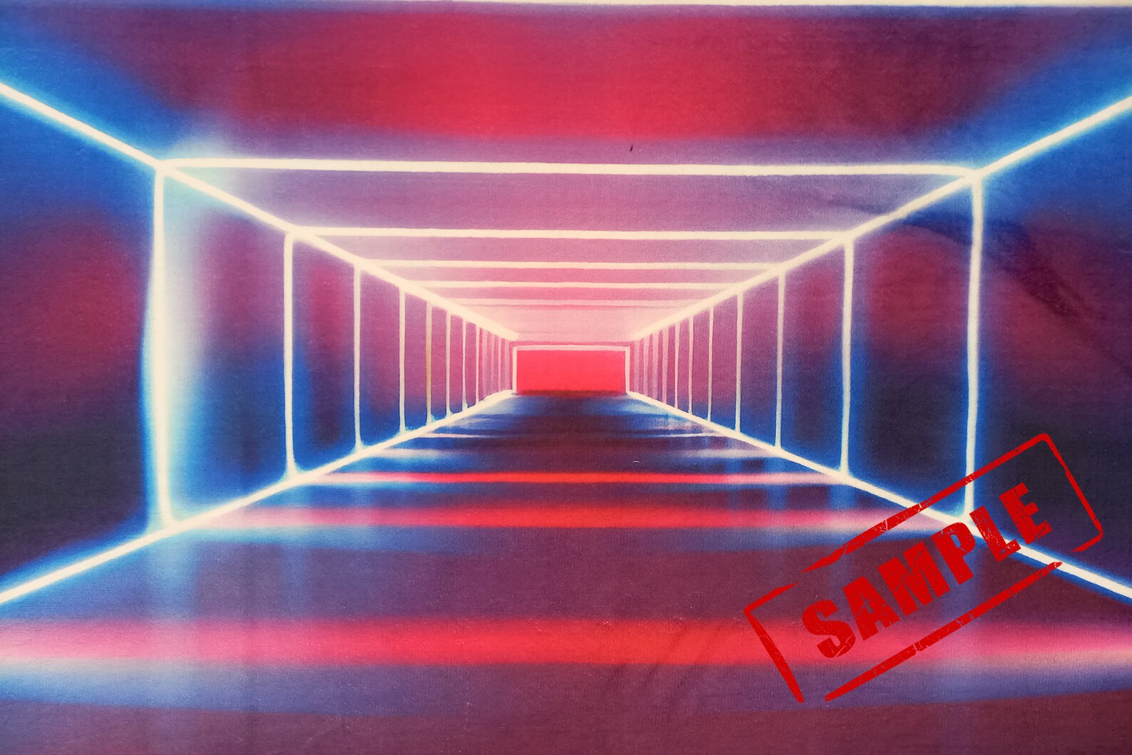 Neon Rug, Neon Pattern Rug, Neon Lines, Cool Rug, Gaming Illusion Rug ...