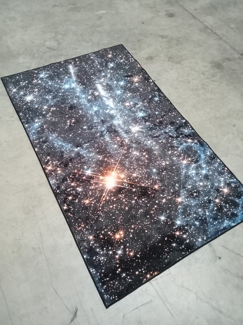 Endless Space Rug, Milky Way Galaxy Rug, Earth Looking Space Rug,space ...