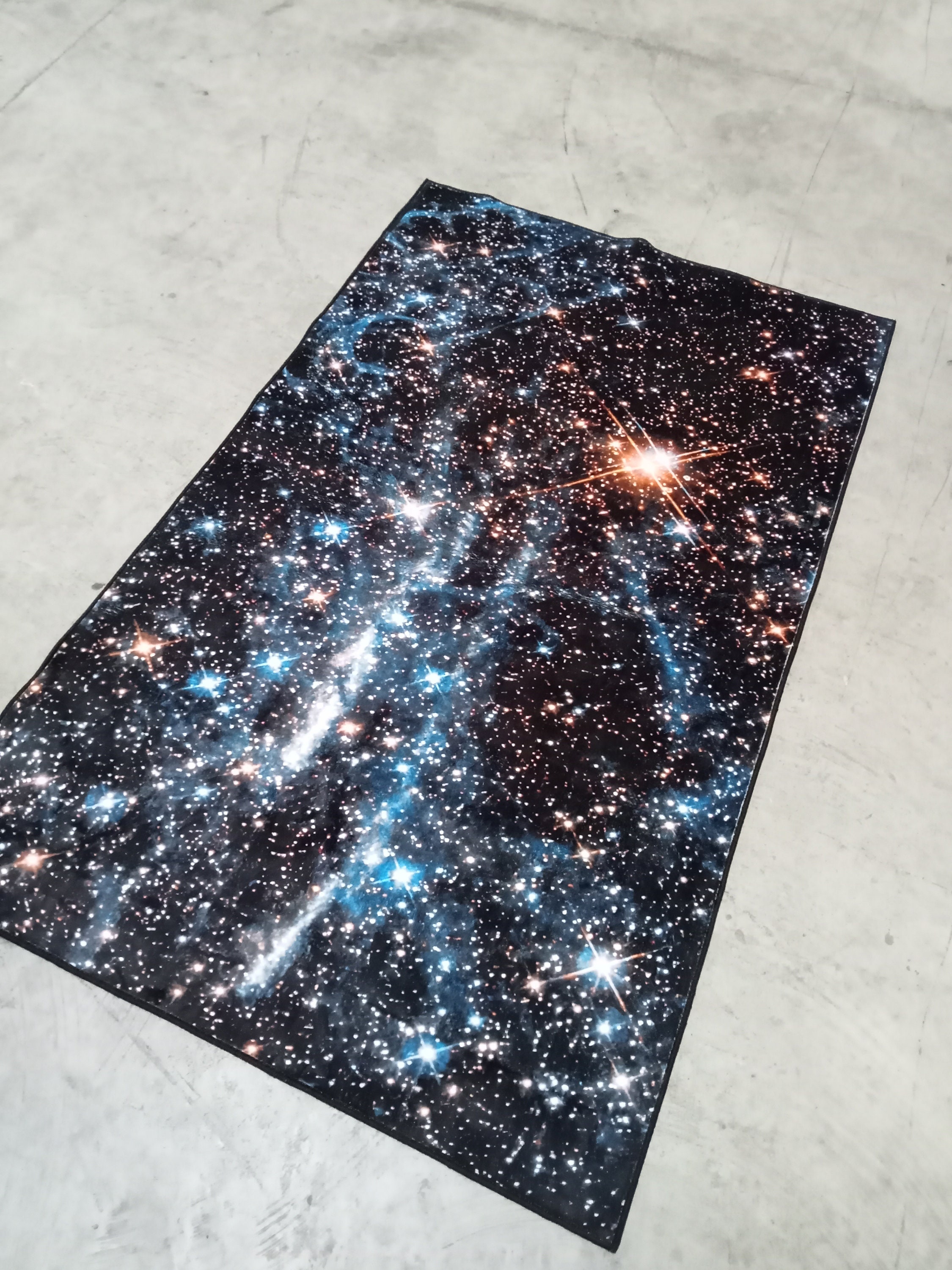 Endless Space Rug, Milky Way Galaxy Rug, Earth Looking Space Rug,space ...