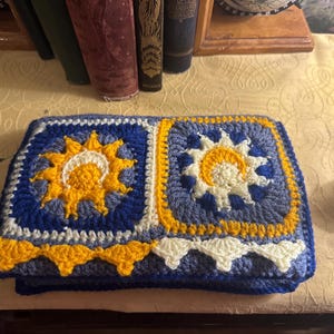 Celestial Crochet Dust Jacket / Book Cover - Etsy UK