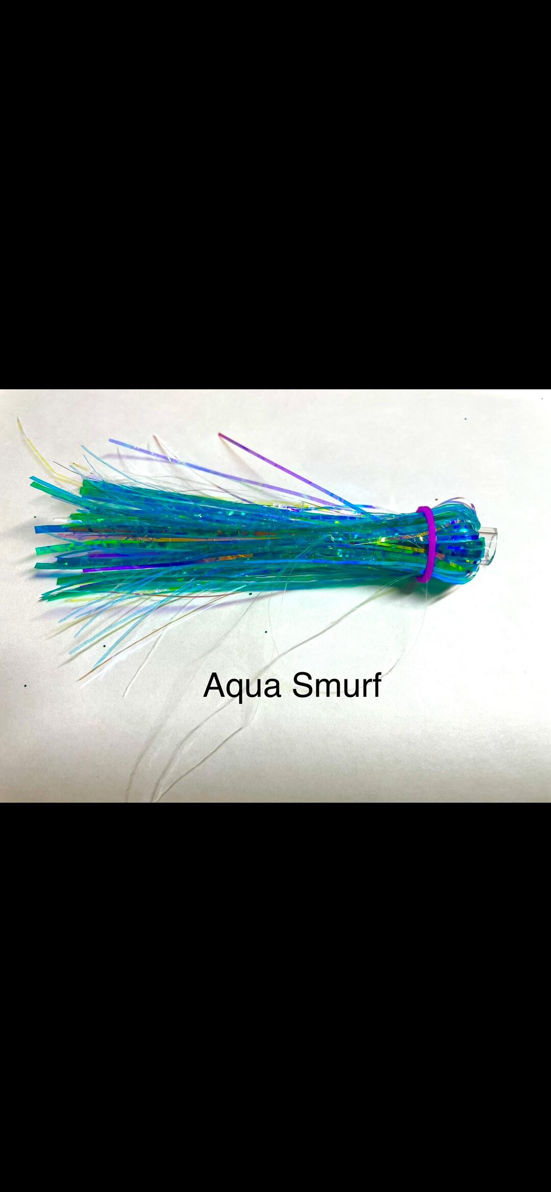Salmon 4” Trolling Fly Aqua Smurf- 3pk - Etsy