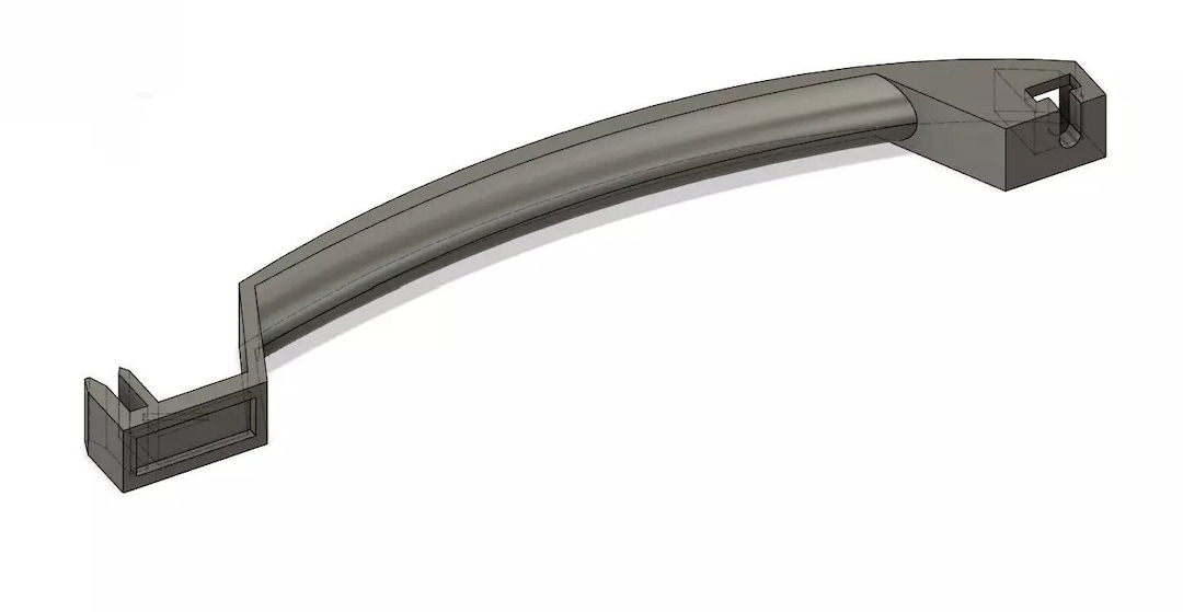 3D Printed Internal Handle Drawer & Cupboard Part for Burstner ...