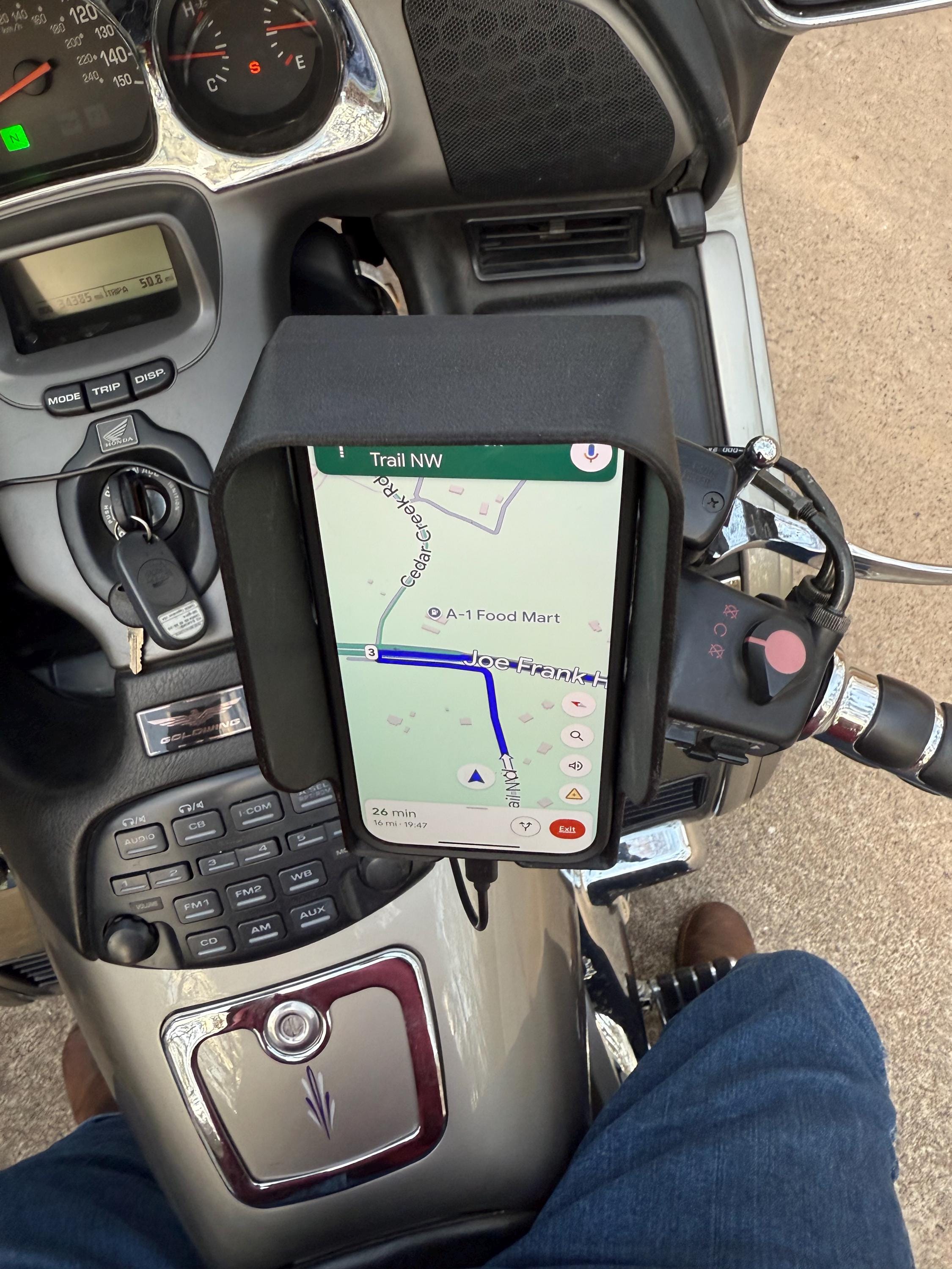 Quadlock Compatible Sun Visor - Ideal for Motorcycles Fits Iphone ...