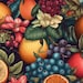 Retro Fruits | Seamless Pattern Designs | Printable Art | Digital ...