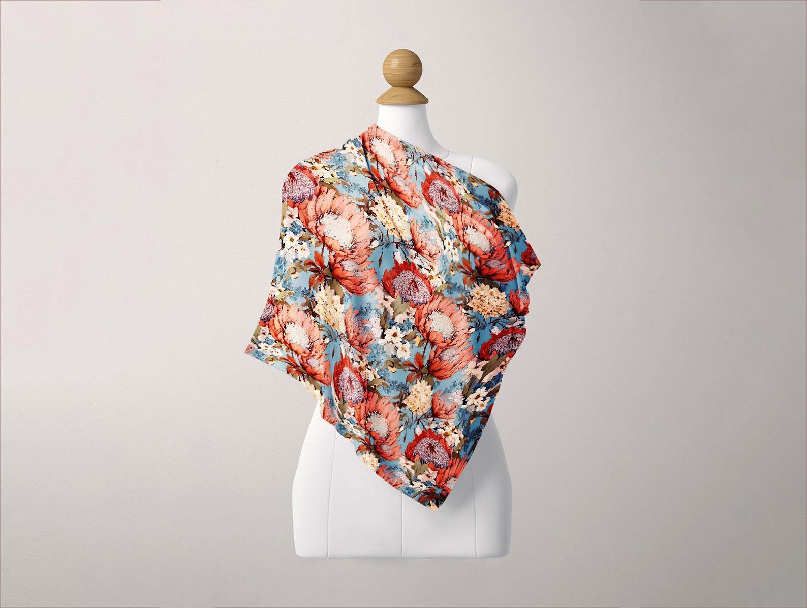 Pastel Protea | Seamless Pattern Designs | Printable Art | Digital ...