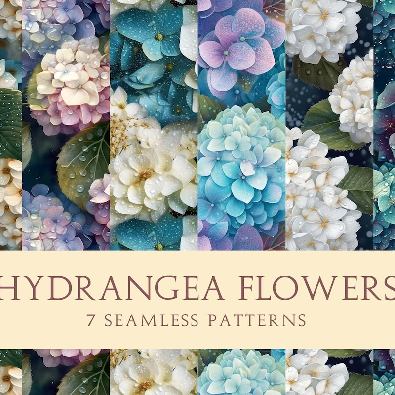 Hydrangea Print - Etsy