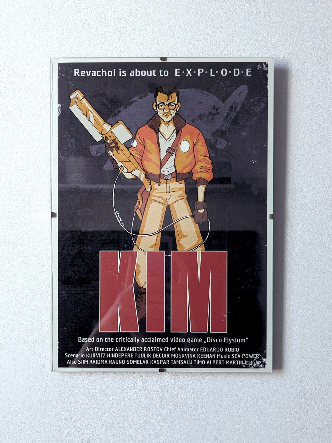 Kim Kitsuragi Akira Poster A4 Print - Etsy