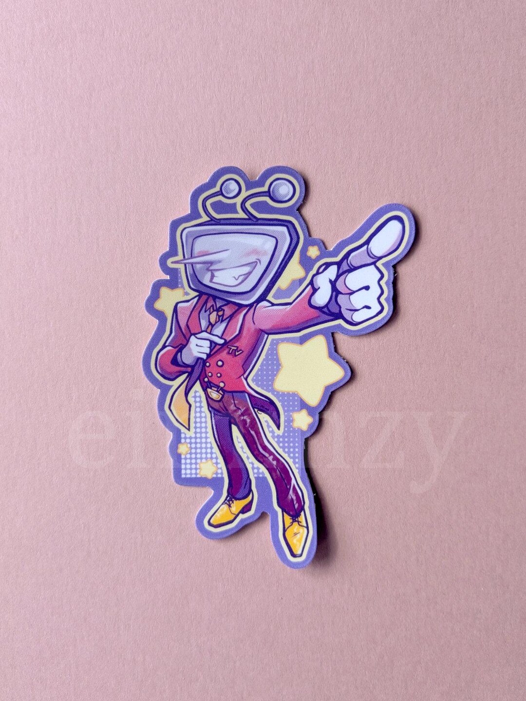 Mr "ant" Tenna Deltarune Vinyl Sticker - Etsy
