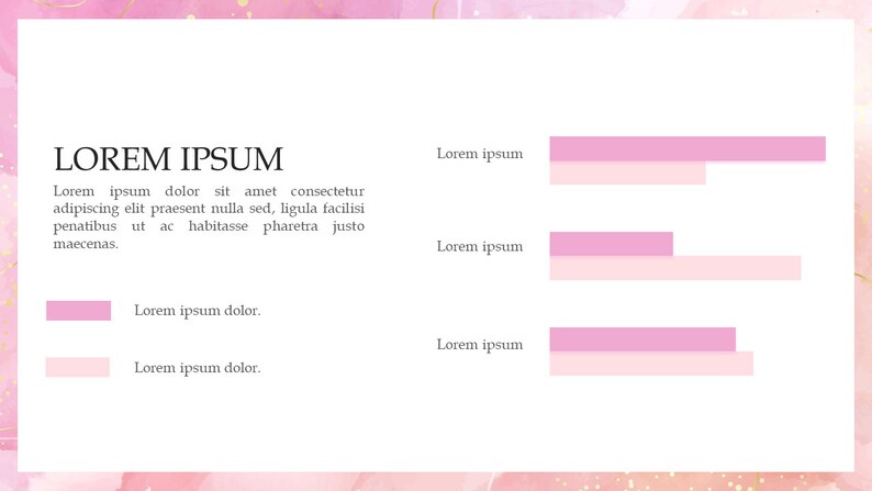 75 SLIDES MINIMALIST Powerpoint Template ACUARELA Style Aesthetic ...