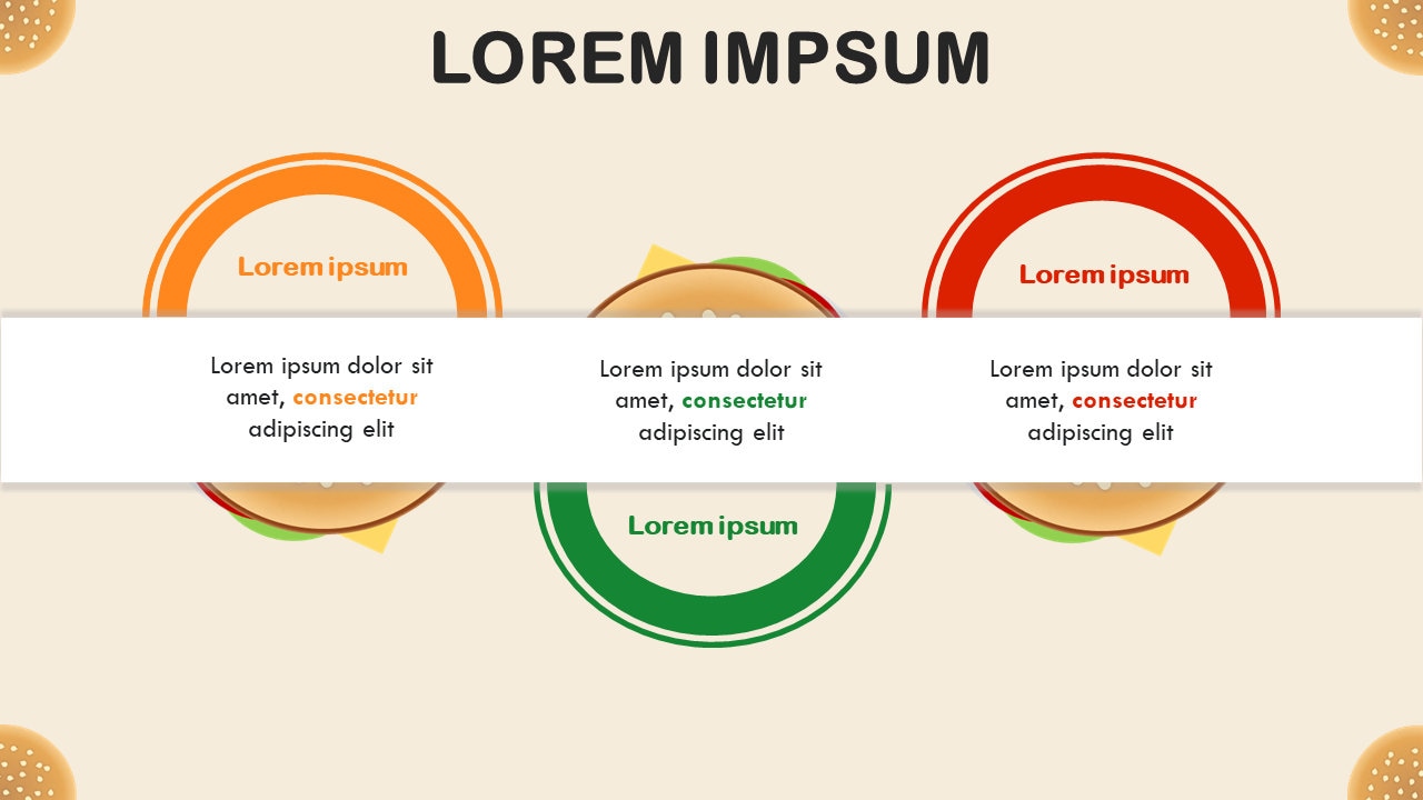 Burger King Powerpoint TEMPLATE | Themed INFOGRAPHICS | Animated SLIDES ...