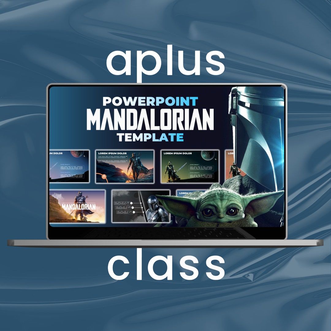 The Mandalorian Powerpoint Template | Themed SLIDES | Galactic Design ...