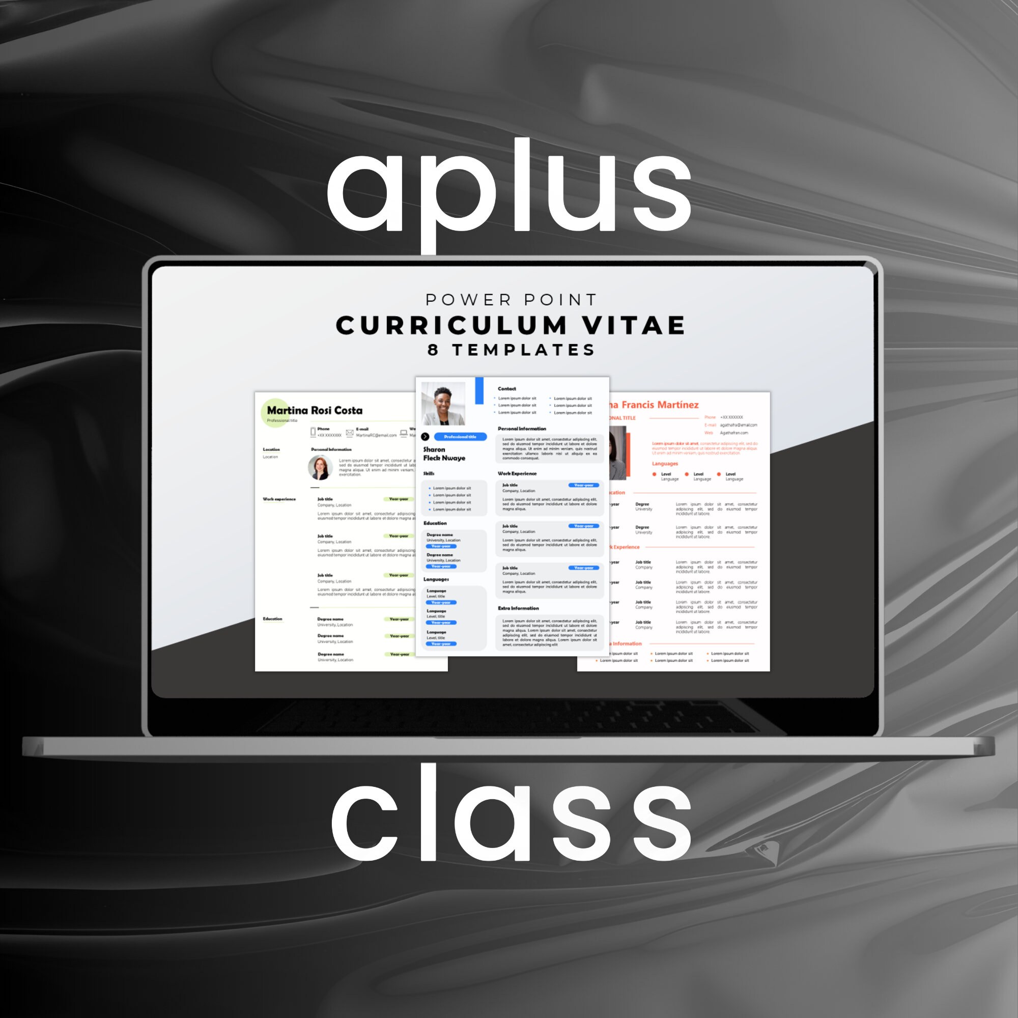 CV Template | PROFESSIONAL RESUME in Powerpoint | Find Job | Personal ...