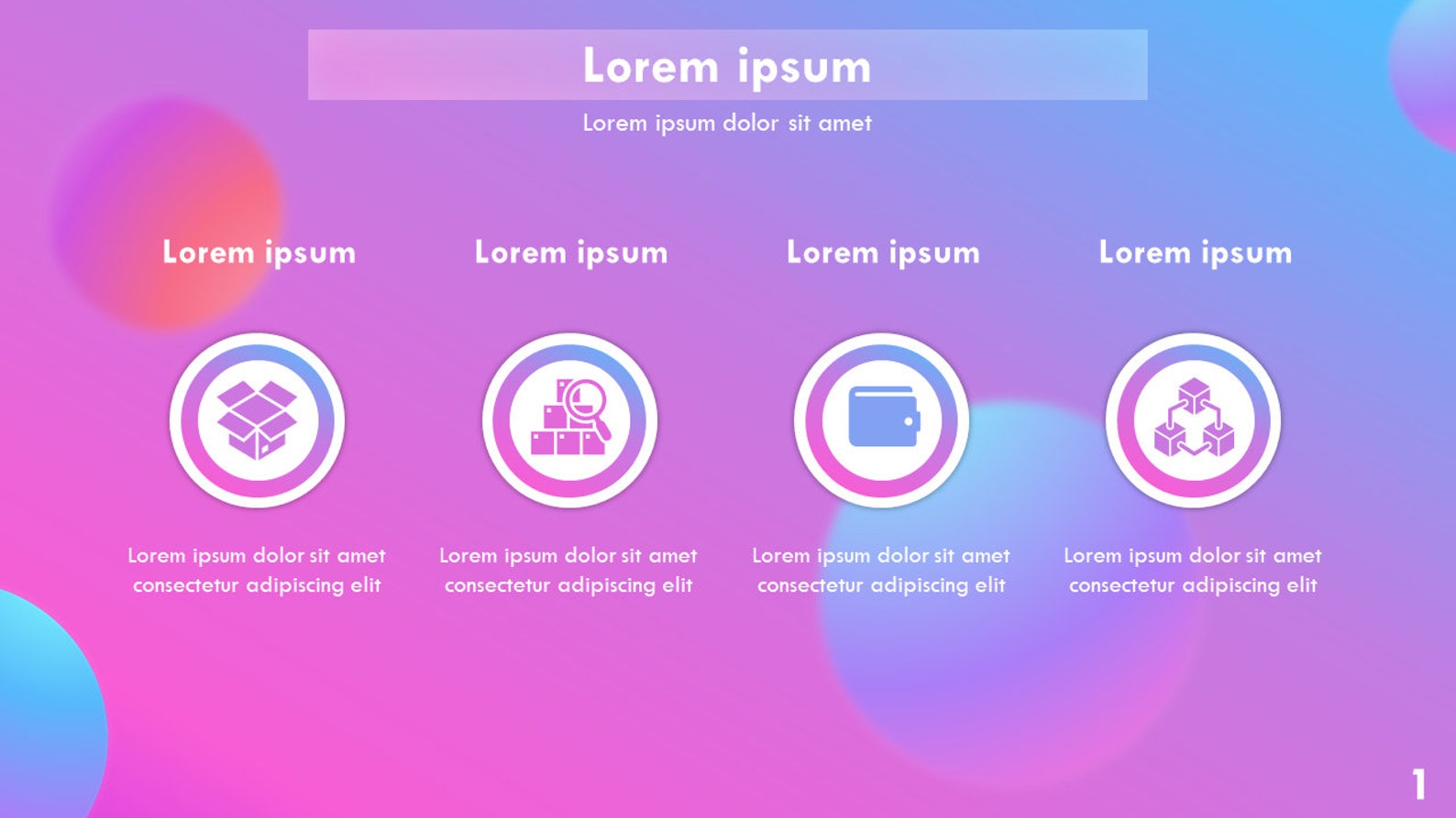 INTERACTIVE Powerpoint TEMPLATE | Magic BUBBLES Design | University ...
