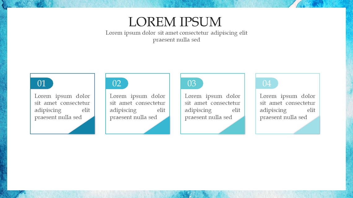 75 SLIDES MINIMALIST Powerpoint Template ACUARELA Style Aesthetic ...