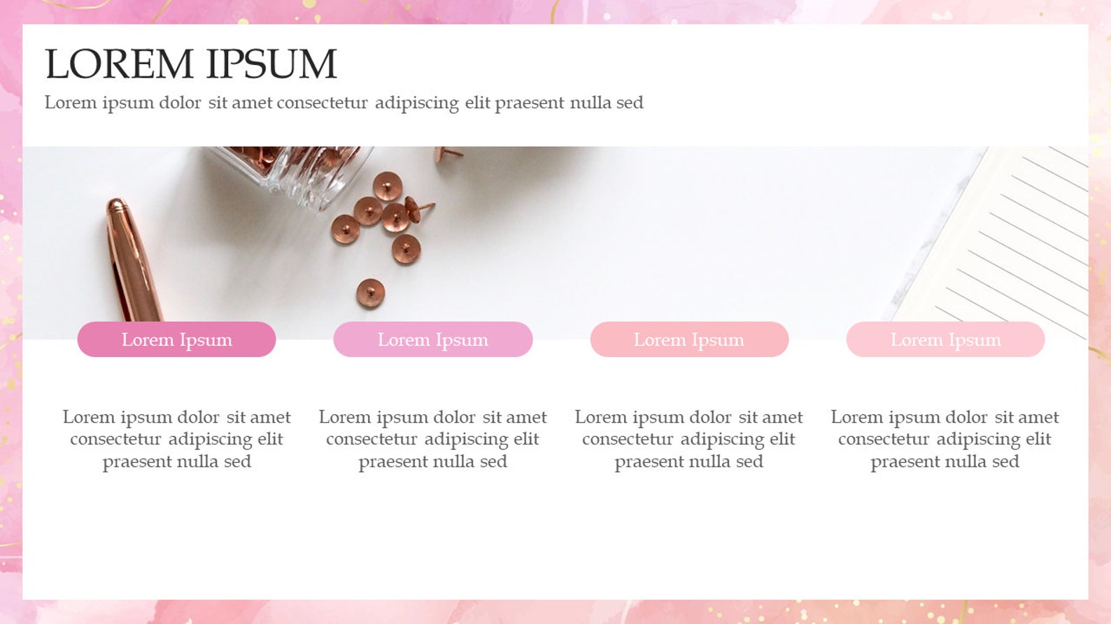 75 SLIDES MINIMALIST Powerpoint Template ACUARELA Style Aesthetic ...