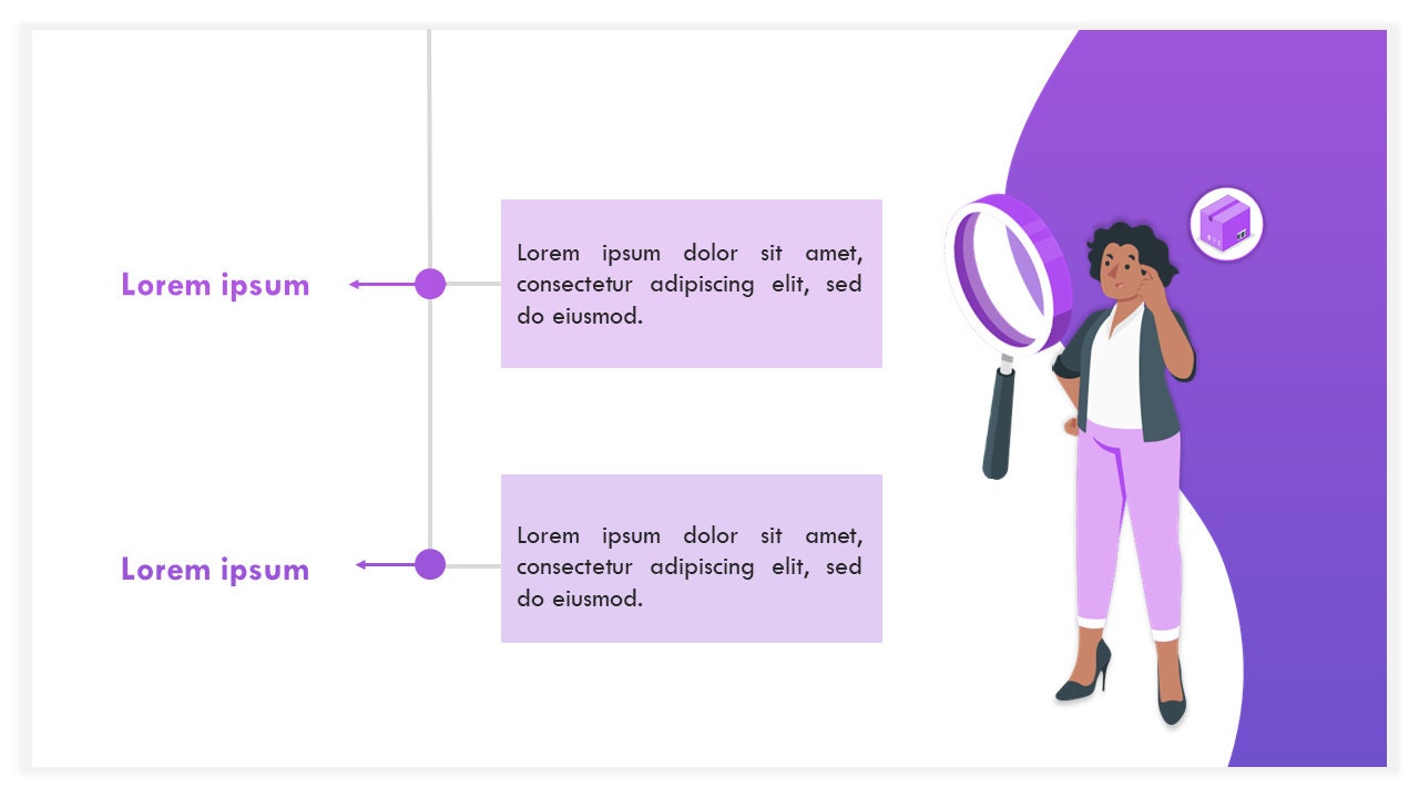 ANIMATED Powerpoint TEMPLATE | Purple Design | Aesthetic SLIDES ...