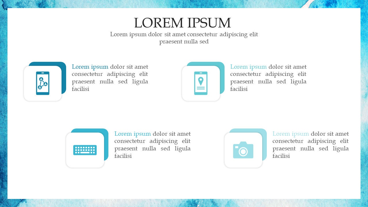 75 SLIDES MINIMALIST Powerpoint Template ACUARELA Style Aesthetic ...