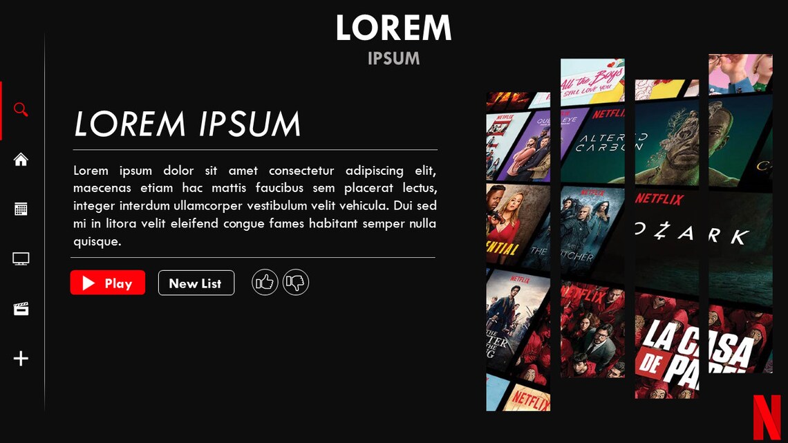 CINEMA Powerpoint Template | Themed INFOGRAPHICS | Animated SLIDES ...