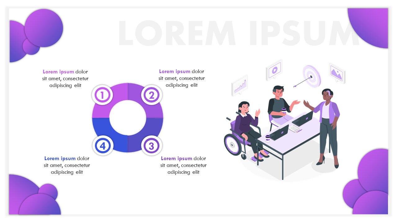 ANIMATED Powerpoint TEMPLATE | Purple Design | Aesthetic SLIDES ...