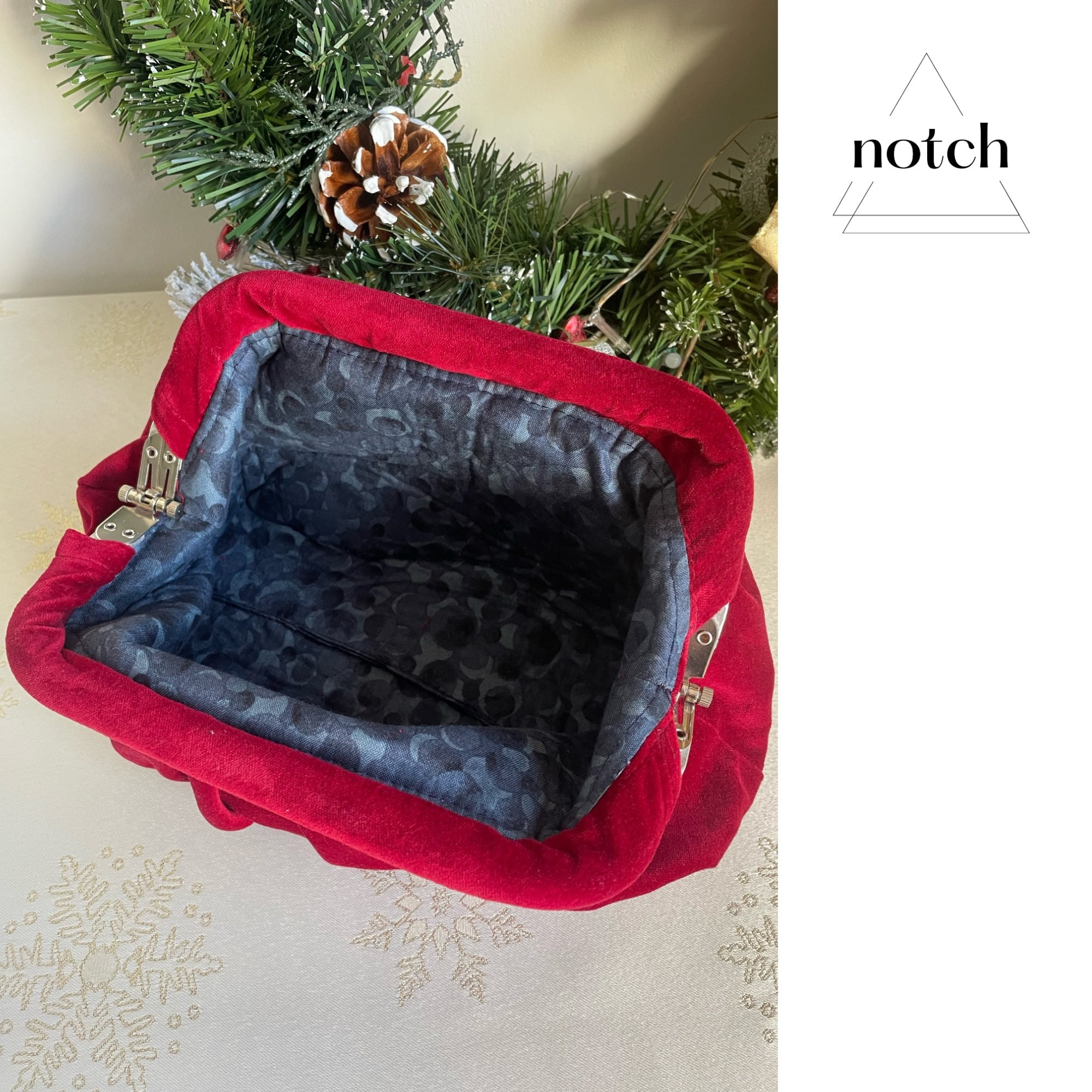 Clutch Bag Sewing Pattern // NYE Bag Pattern, Evening Bag Pattern, How ...