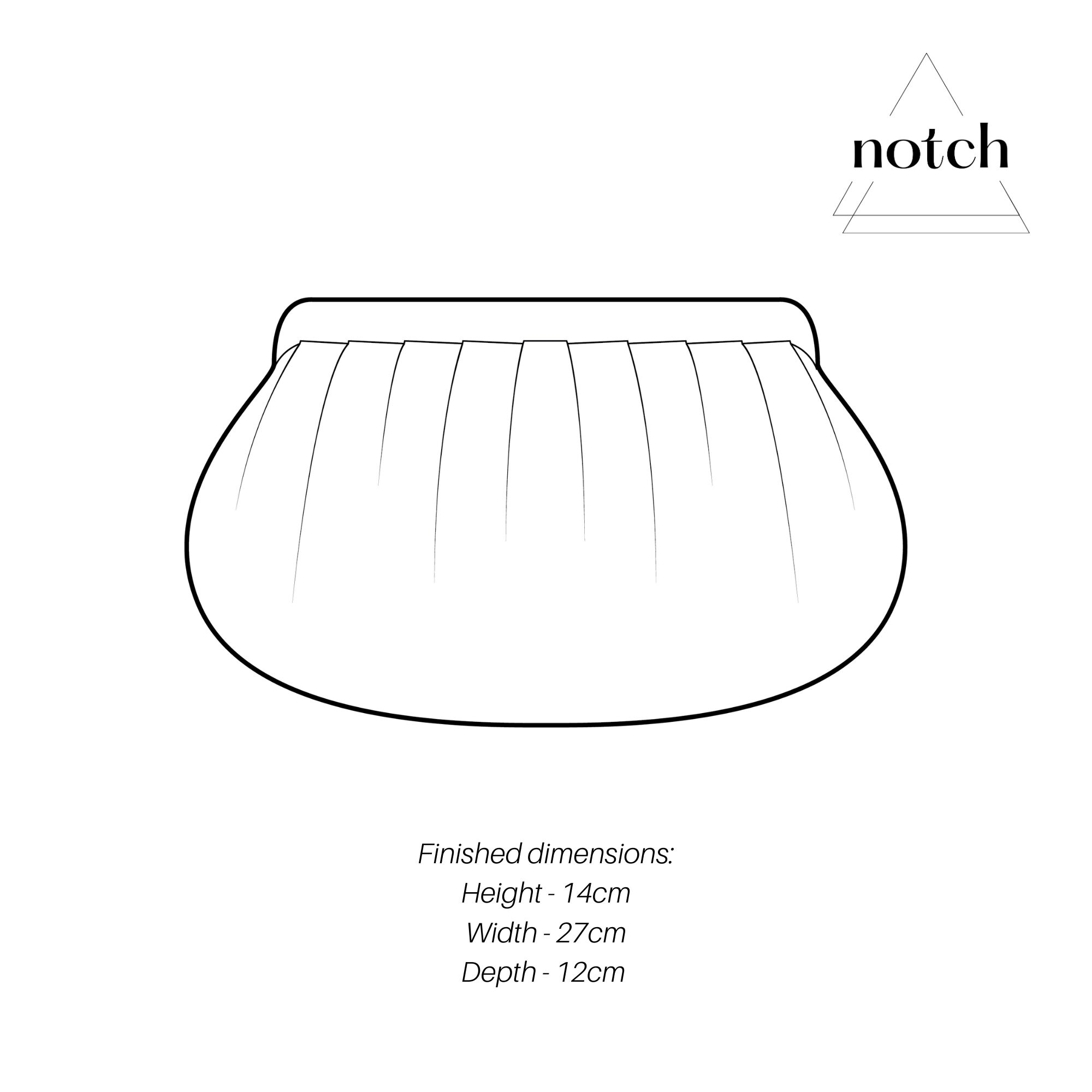 Clutch Bag Sewing Pattern // NYE Bag Pattern, Evening Bag Pattern, How ...