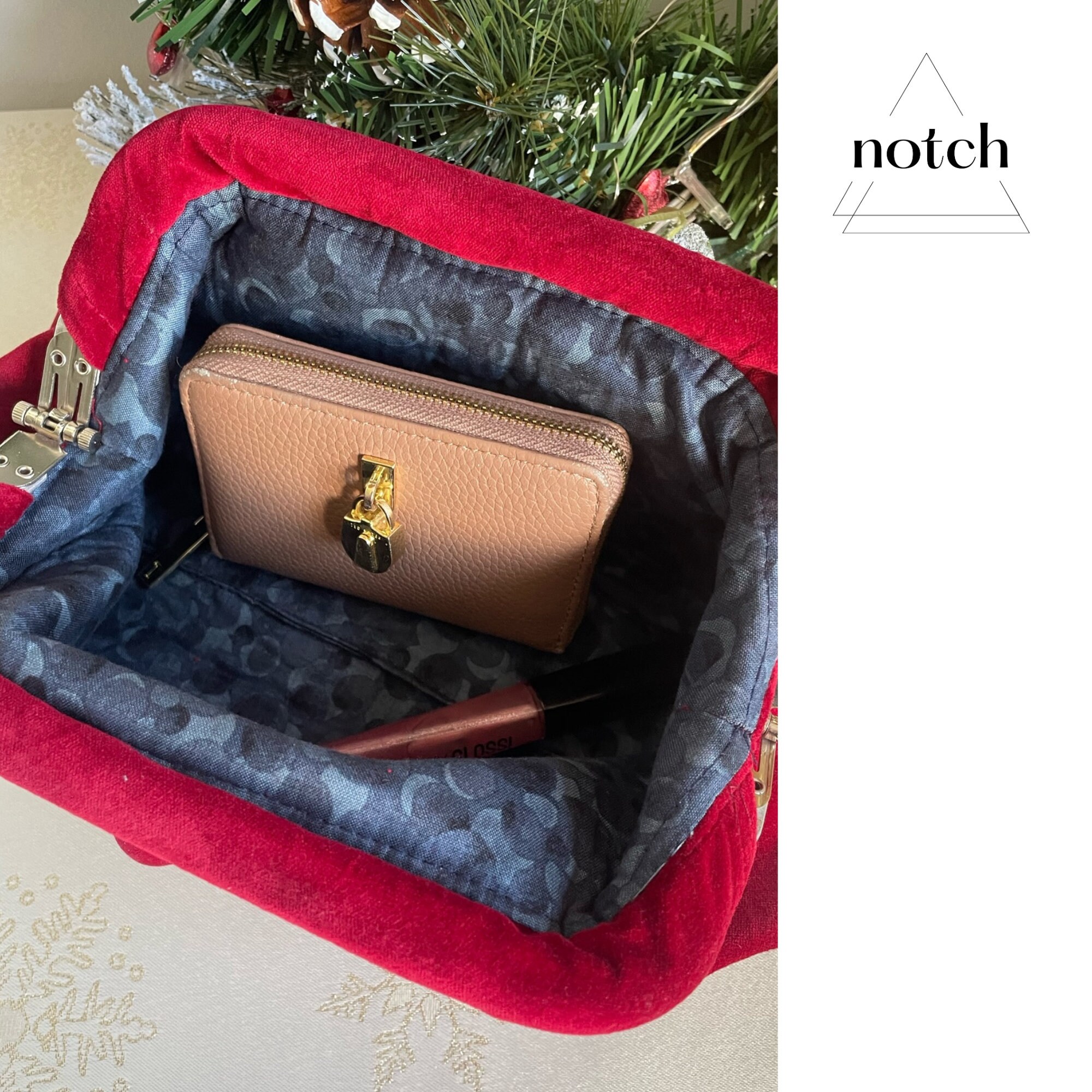Clutch Bag Sewing Pattern // NYE Bag Pattern, Evening Bag Pattern, How ...