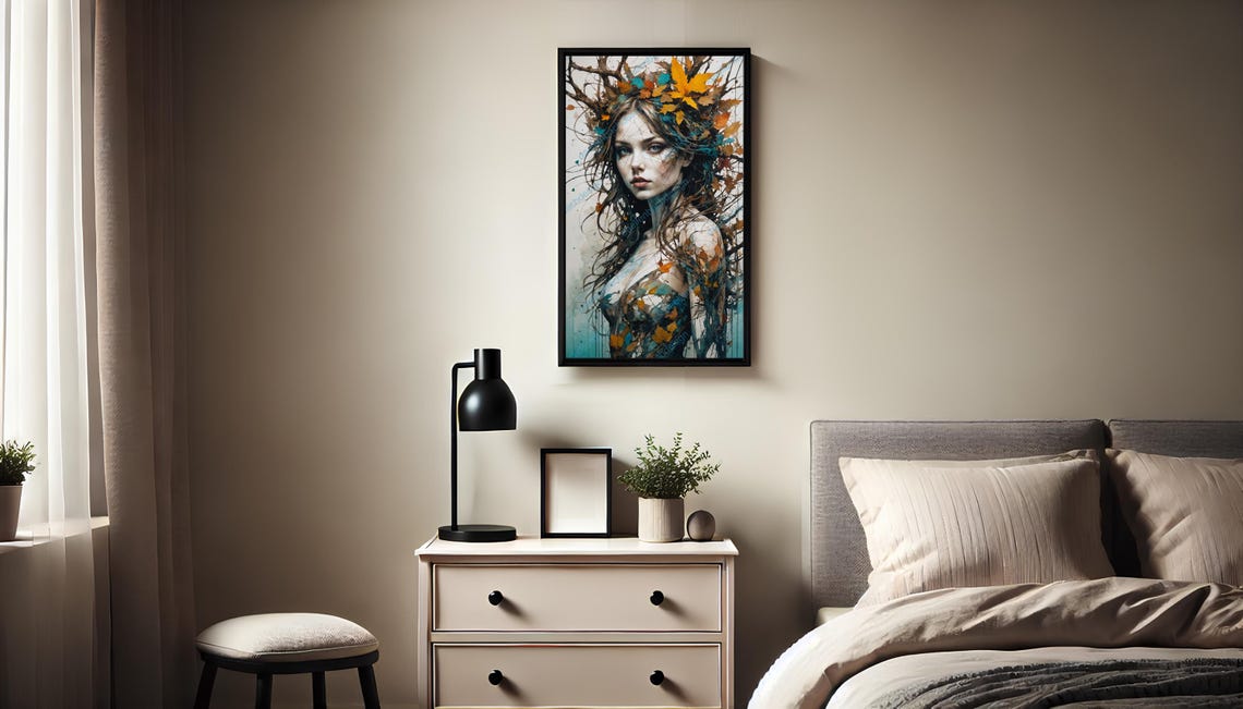Autumns Enchanting Whisper | Fantasy Nature Spirit, Autumn, Mystical ...
