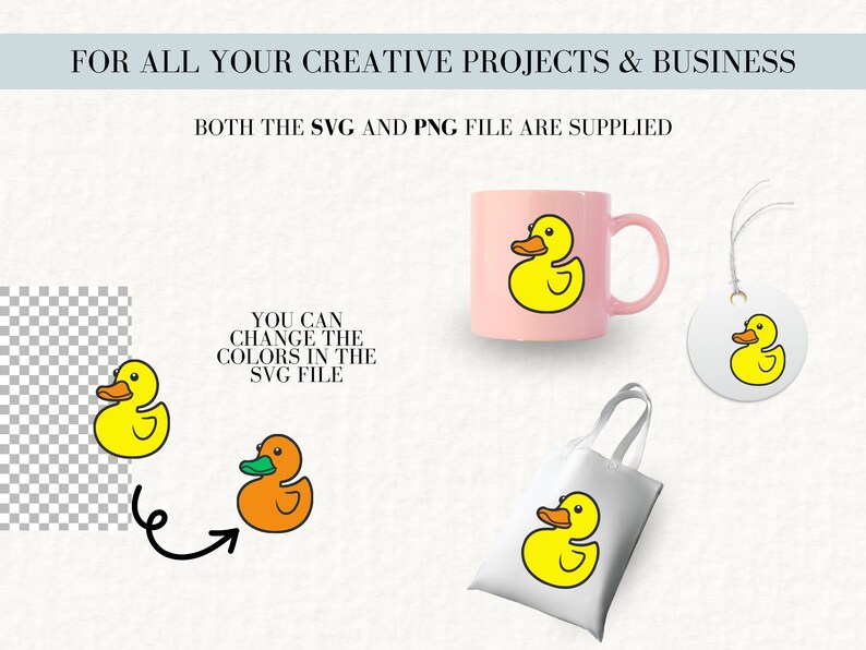 Pato de goma Clipart SVG Vector & PNG Imagen, Lucky Duck Baby Shower ...