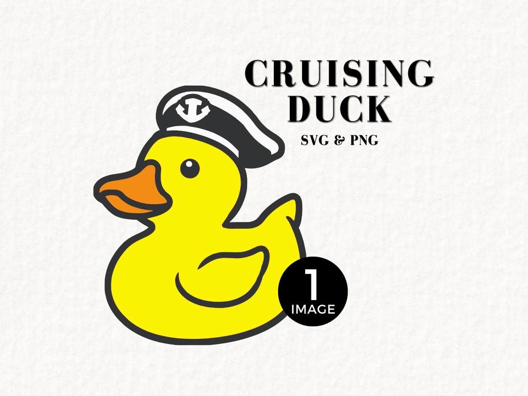 Cruise Rubber Duck SVG, One Vector & PNG Image, Oh What Luck Found Duck ...